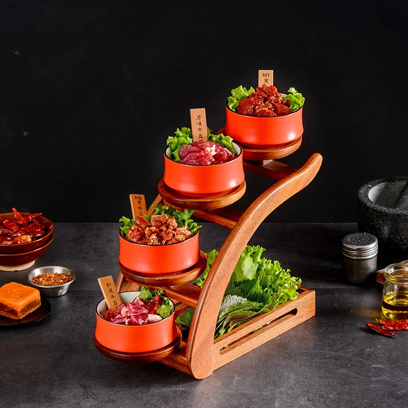 Arch-Bridge-Ladder-Step-by-Step-Barbecue-Shop-Plate-Artistic-Concept ...