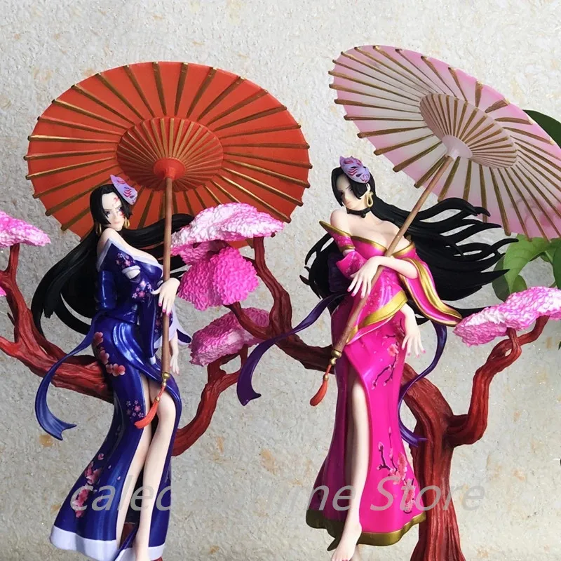 30cm One Piece Figure Gk Boa Hancock Figure Anime Kabuki Queen Kimono ...