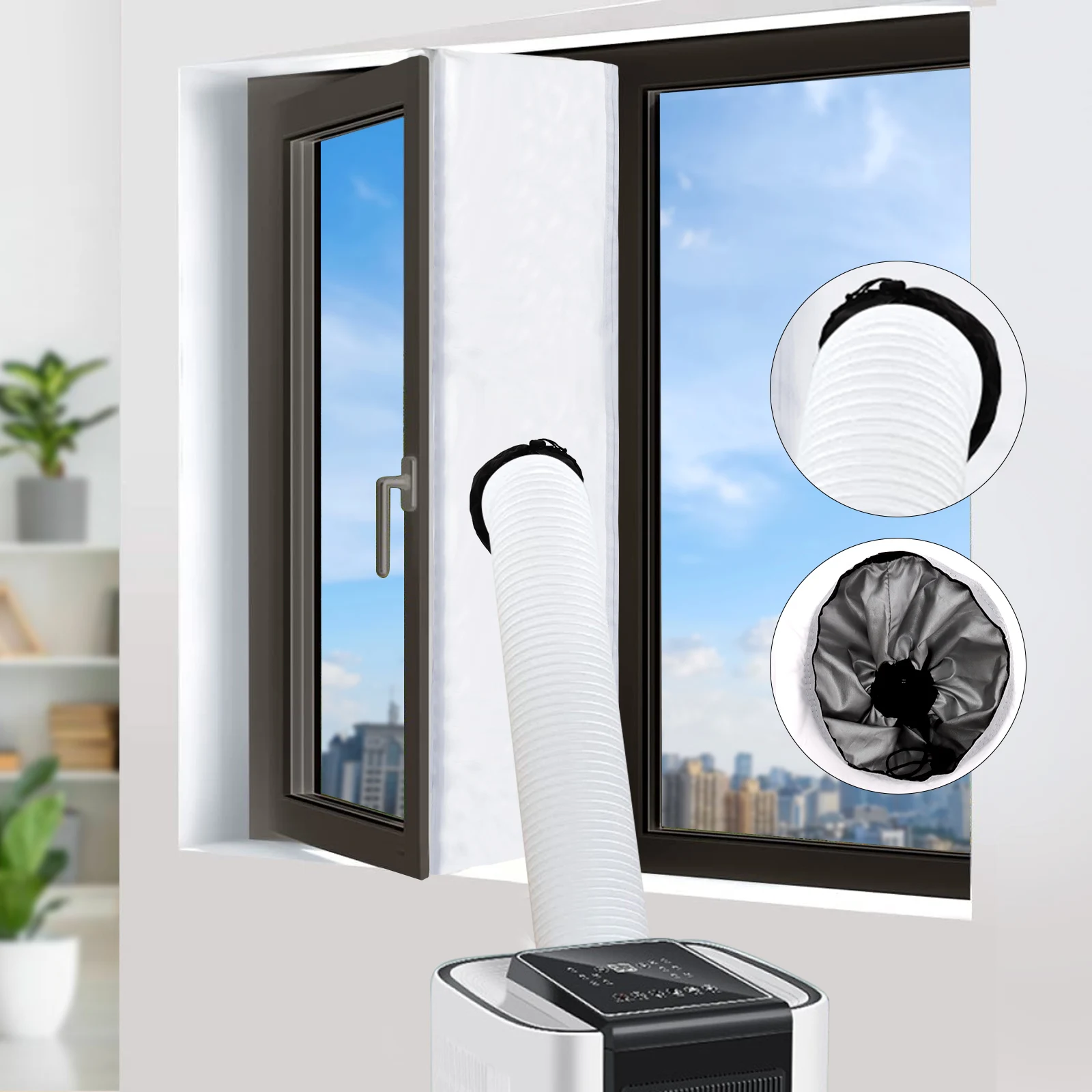 Portable-Window-Seal-For-Air-Conditioner-Unit-Seal-Plates-Universal ...