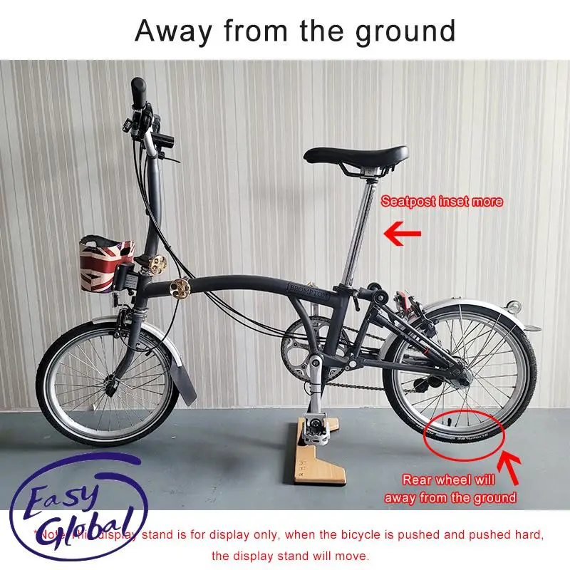 Aceoffix-Display-Parking-Rack-For-Brompton-Repair-Rack-Wood-Veneer ...