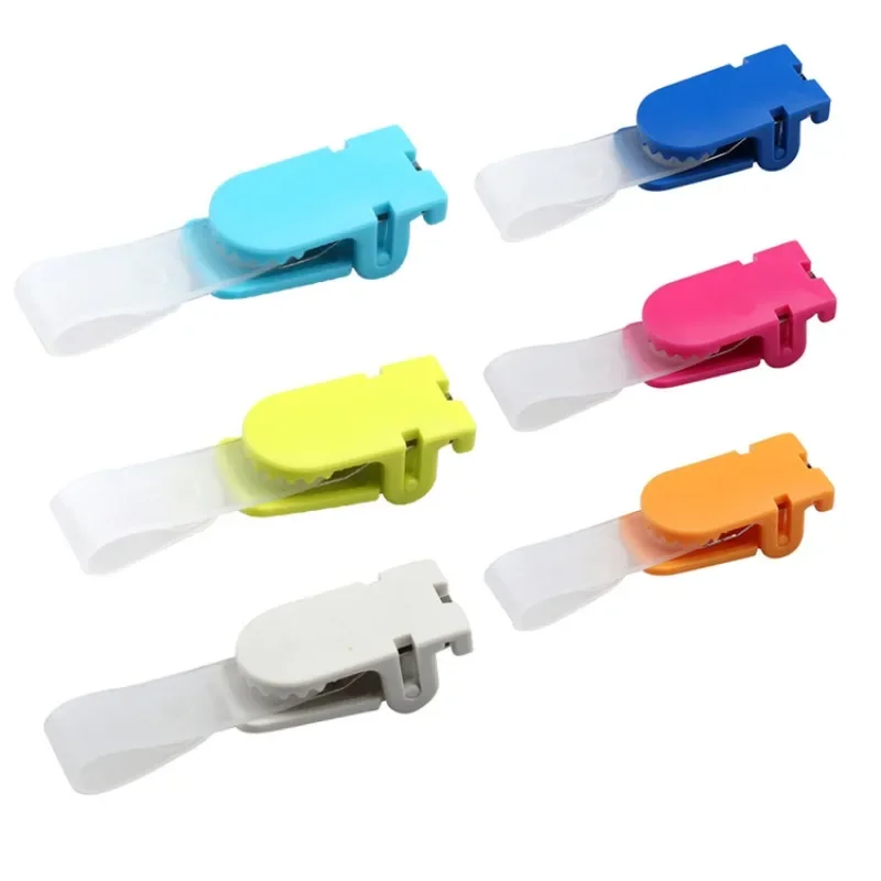 1pc Plastic Badge Clip for ID Card Holder Hook Accessories Exhibition ...