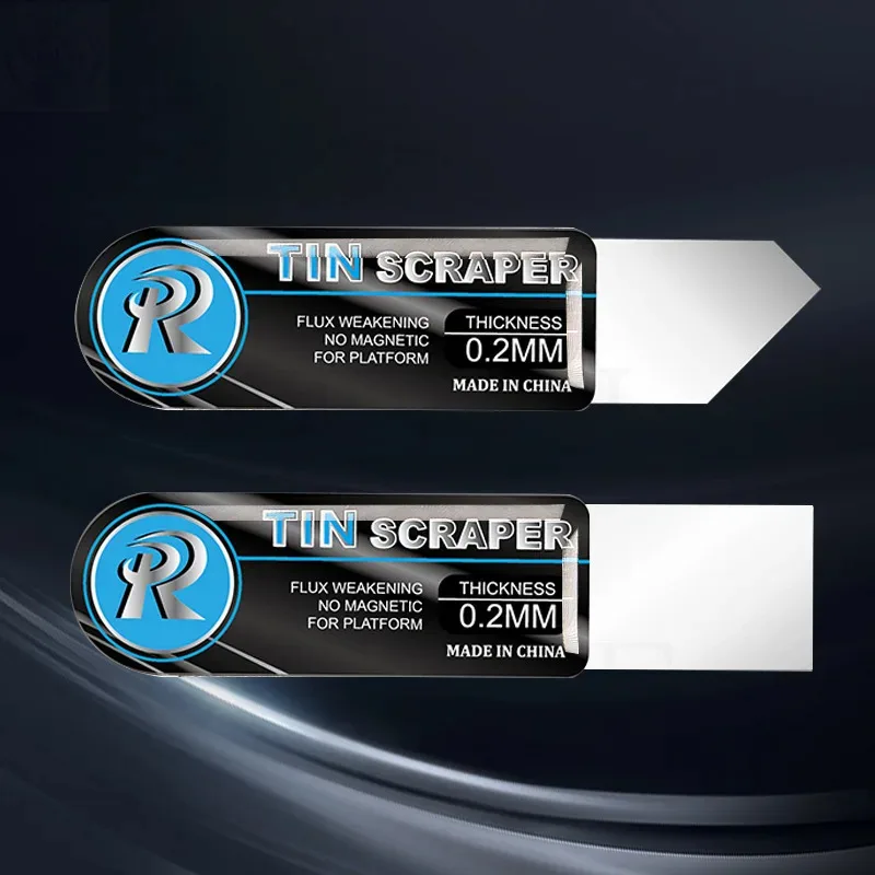 2pcs-pack-0-2MM-Ultra-Thin-Tin-Scraper-Flat-Oblique-Mouth-For-Mobile ...