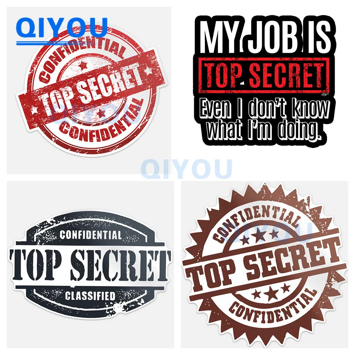 Personalized-Body-Decoration-Top-Secret-Car-Stickers-for-Die-cut-PVC ...