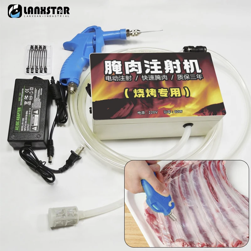 Food Grade Injector Pump Pump - 60W, High Pressure, With 10 Stainless ...