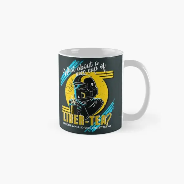 A Cup Of Liber Tea divers 2 Classi Mug Cup Gifts Image Photo Simple ...