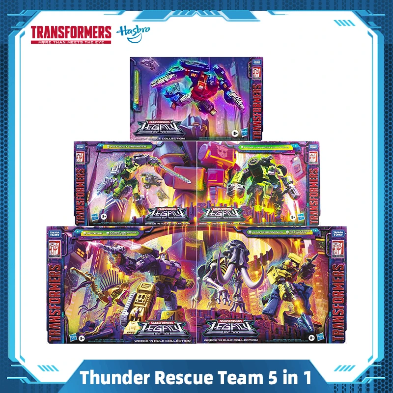 Hasbro Transformers Legacy 5 en 1 Wreck N Rule Collection Diaclone ...