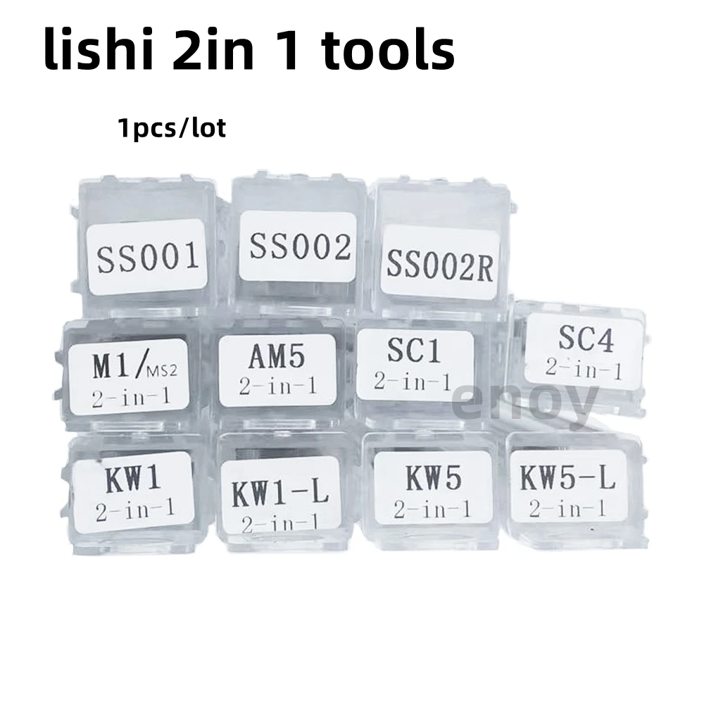 NWE SS002pro Locksmith Lishi 2 in 1 Tools 2in1 For Door Civil Lock Hand ...