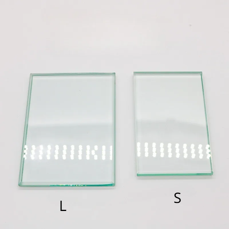 1pcs Dental Glass Mixing Tray 8mm Glass Ionic Cement Mixing Plate Edge ...