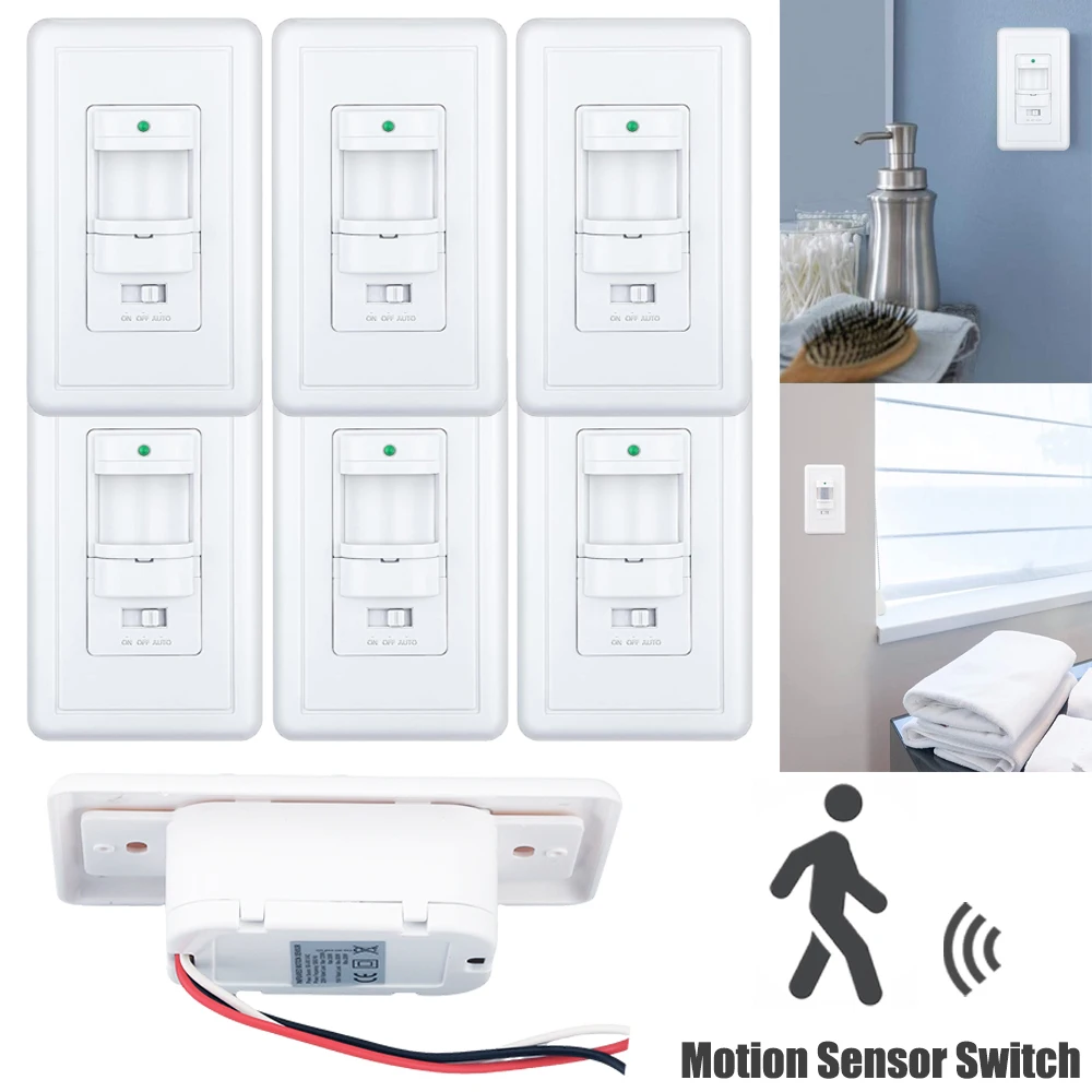 In-Wall-PIR-Motion-Sensor-Light-Switch-180-View-Occupancy-Sensor-Switch ...