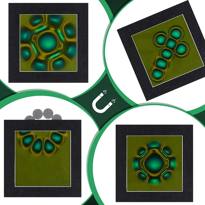 Magnetic Observation Film 4 X 4 Inch Magnetic Film Static Field ...