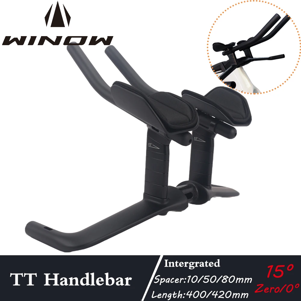 Winow-TT-Carbon-Handlebar-Aero-Handlebar-Integrated-Carbon-for-TT-Bike ...