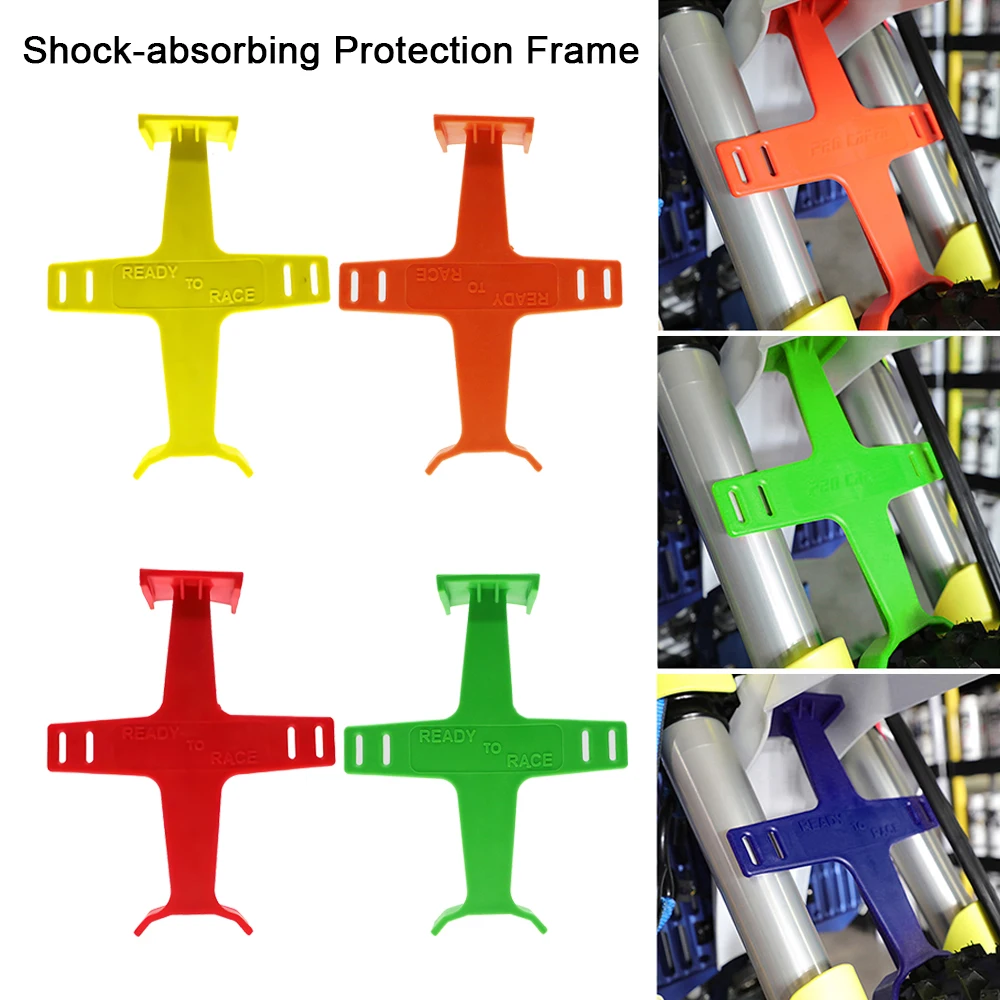 ABS-Transportation-Protector-Motocross-Glossy-Finish-Brace-Fork-Support ...