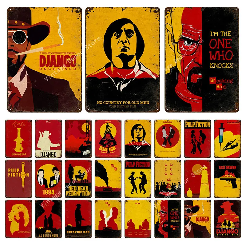 Classic-Film-Movie-Metal-Sign-Plaque-Vintage-Metal-TV-drama-Poster-Tin ...