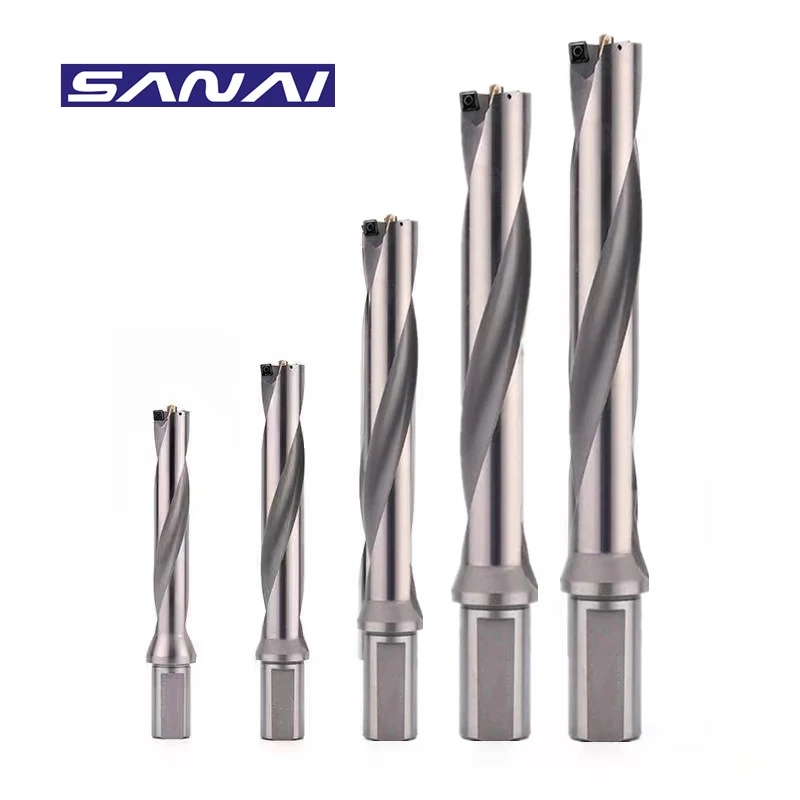 Sanai Fast U Drill 6d 8d Spd Series Cnc Lathe Indexable Deep Drilling Bit For Carbide Inserts ...