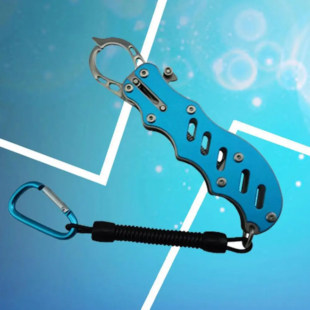 YFASHION-Fishing-Grip-Plier-With-Rope-Fish-Lip-Gripper-Tool-Clamp ...