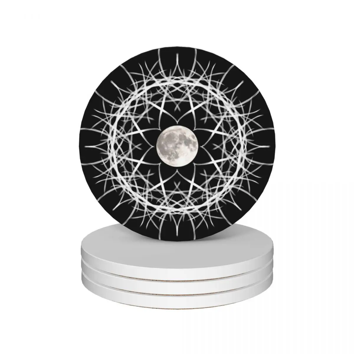 Midnight-s-Claws-Ceramic-Coasters-Set-of-4-cute-kitchen-original ...