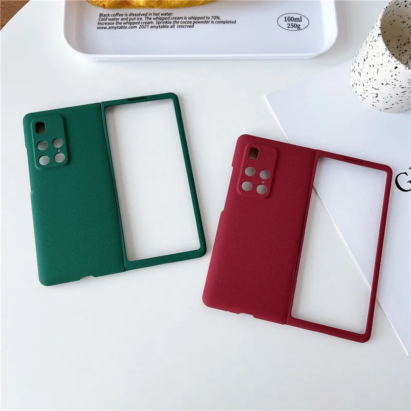 Solid Color Ultra-thin Phone Case For HuaWei Mate X2 Cover Frosting ...