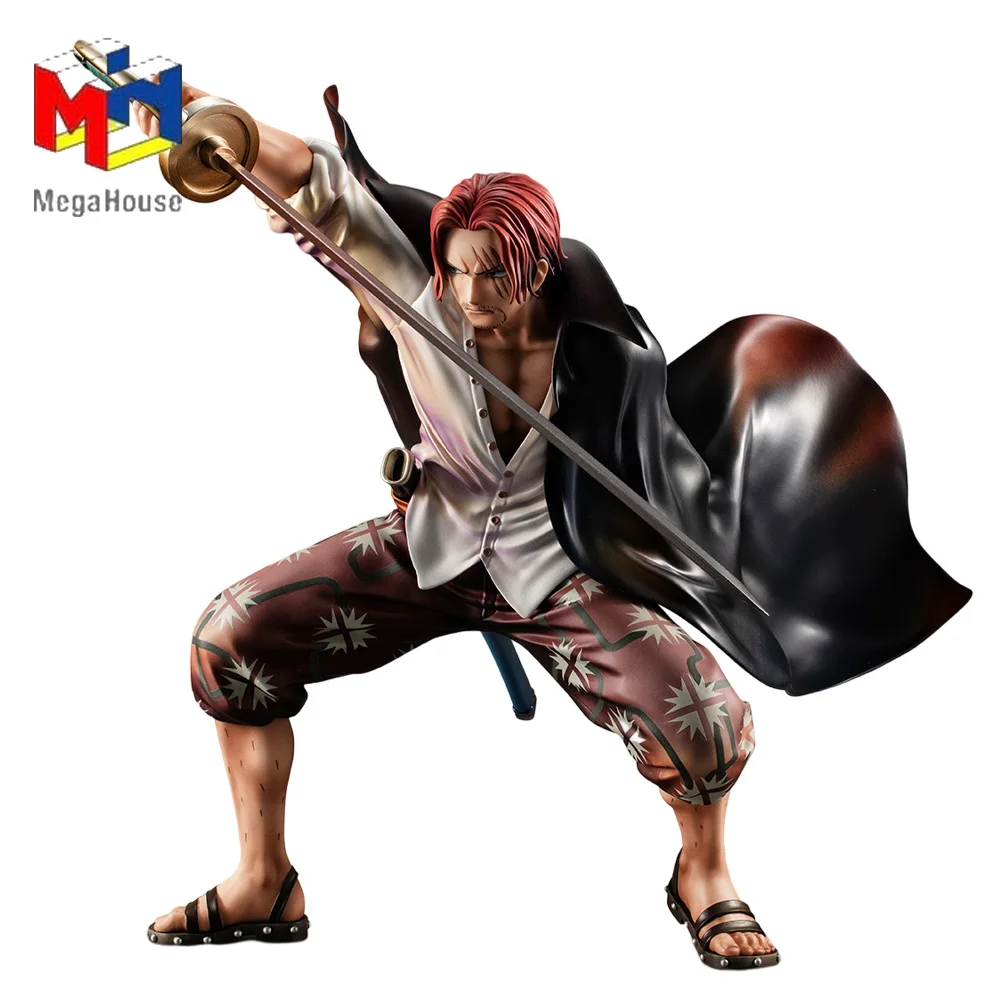 In Stock 100%Original Genuine MegaHouse One Piece Shanks 18CM Anime ...