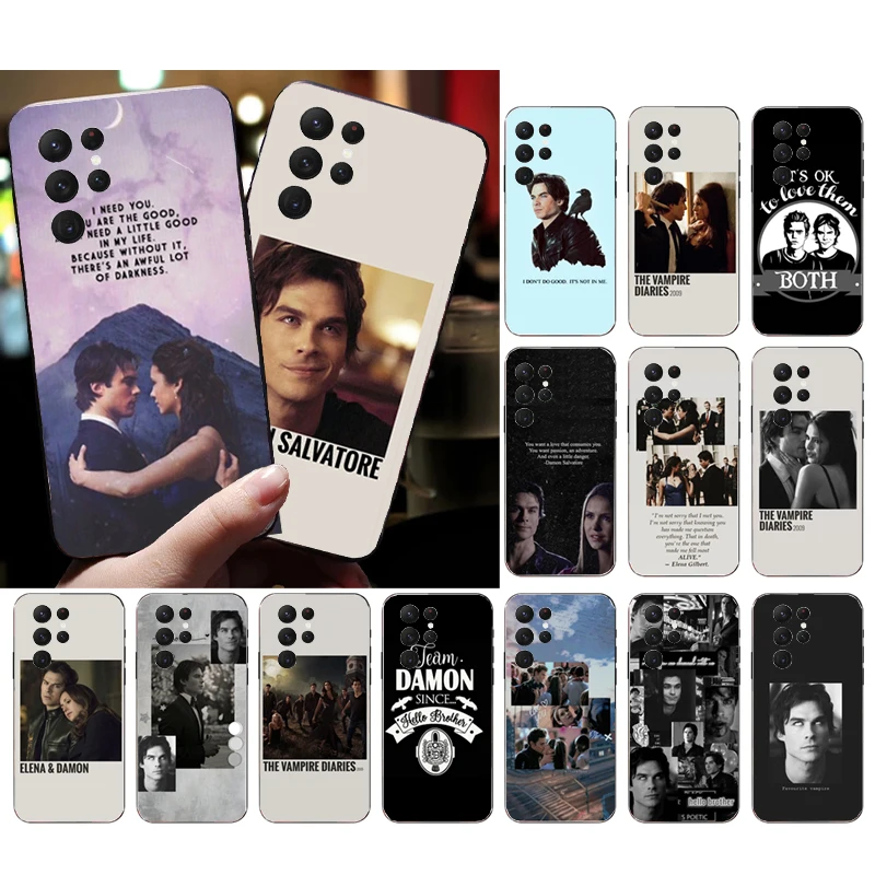 Vampire-Diaries-Damon-Stefan-Phone-Case-for-Samsung-S24-S23-S22-S21-S20 ...