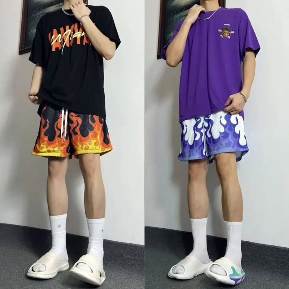 Men-s-Mesh-Short-Basketball-Shorts-With-Cycling-Mesh-Shorts-American ...