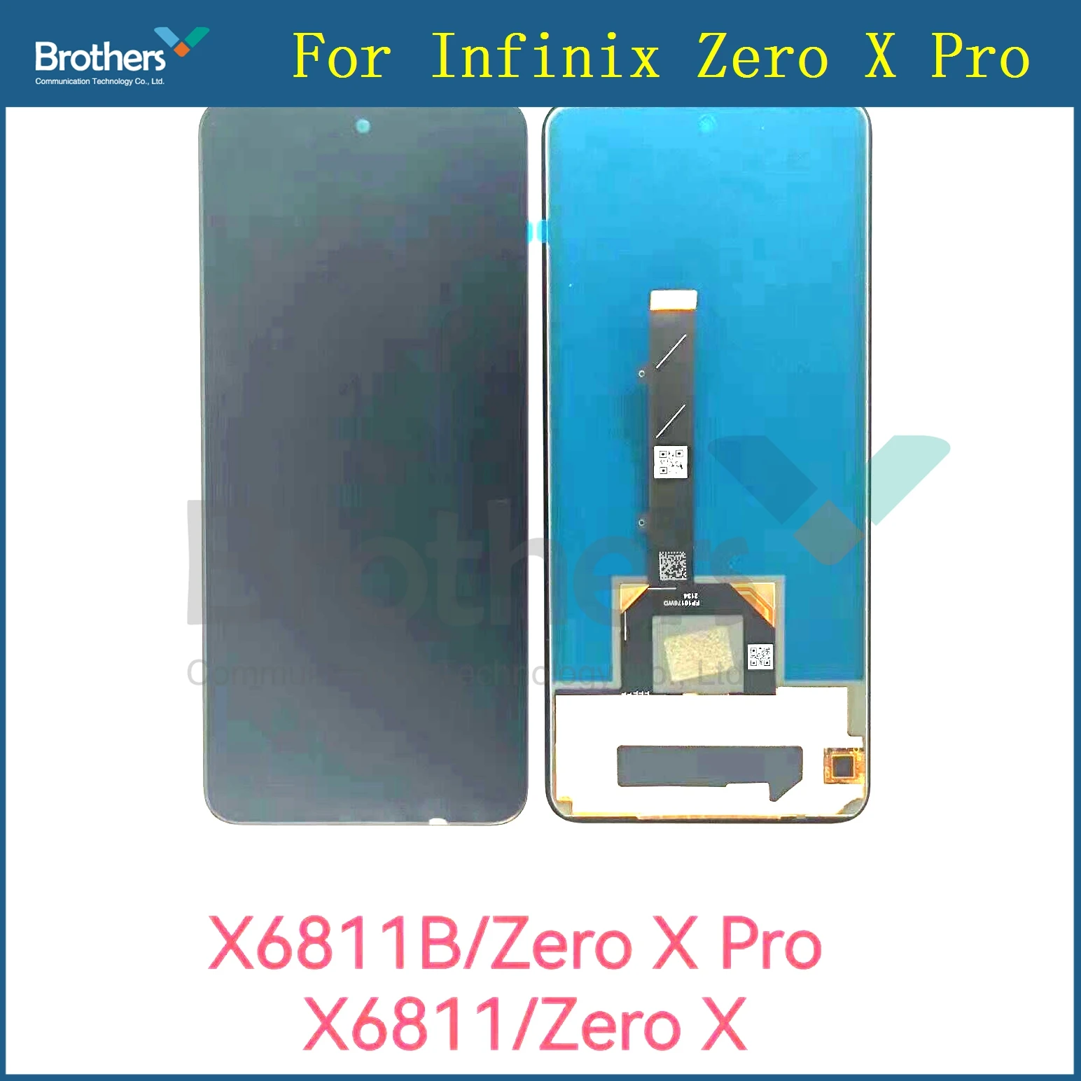 Tft For Infinix Zero X Pro X6811 X6811b Lcd Display Touch Screen ...