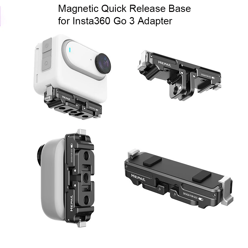 For-Insta360-GO-3-GO-3S-Thumb-Camera-Durable-Construction-Magnetic ...