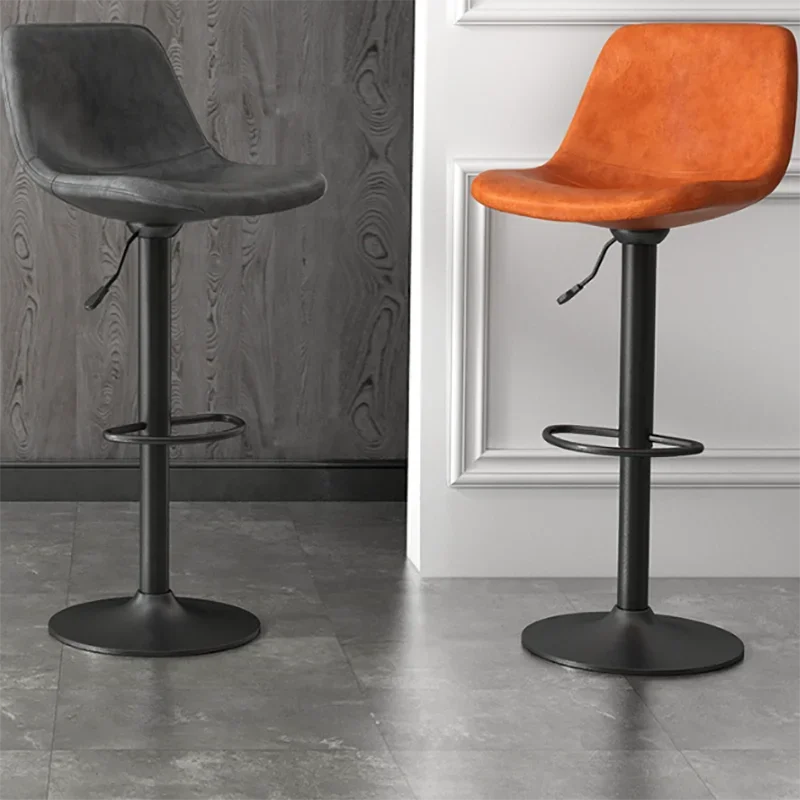 Lounge-Counter-Stool-Bar-Chair-Rotate-Modern-Swivel-Backrest-Bar-Stool ...