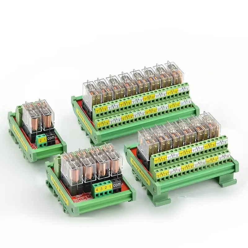 4-24-Channels-Control-voltage-DC-12V-24V-5A-Relay-Module-with-LED ...