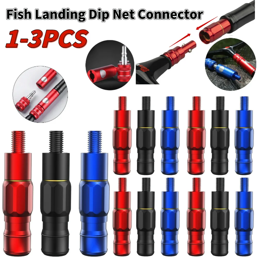 Fish-Landing-Dip-Net-Connector-Quick-Release-Fish-Landing-Net-Screw ...