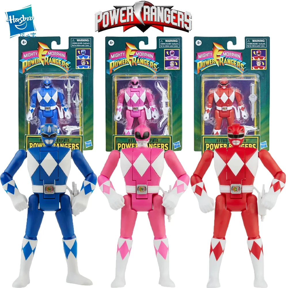 Hasbro-Power-Rangers-Retro-Morphin-Red-Ranger-Jason-Fliphead-Action ...