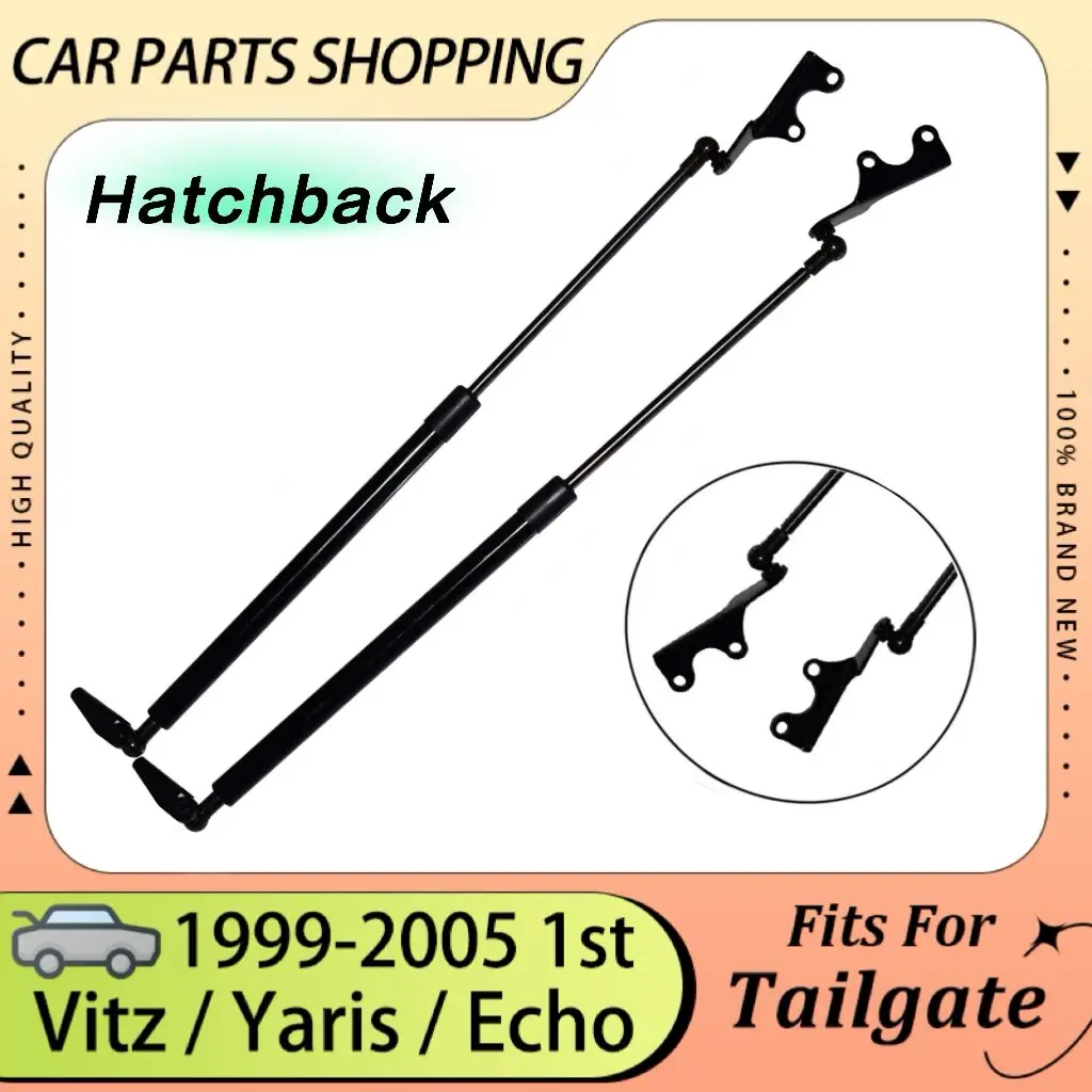 Trunk Boot Struts For 1999 2005 Toyota Vitz Yaris Echo Hatchback Rear ...