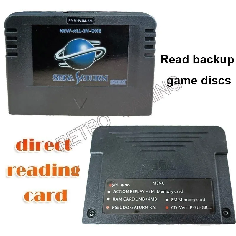 Sega Saturn Cartridge Games