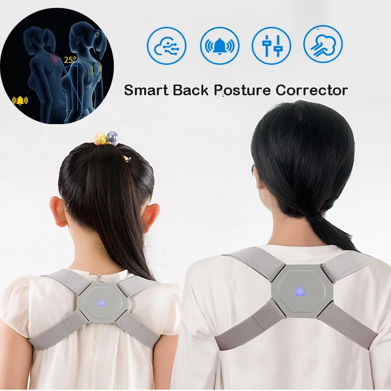 Corrector de postura de espalda inteligente para mujeres y niños ...