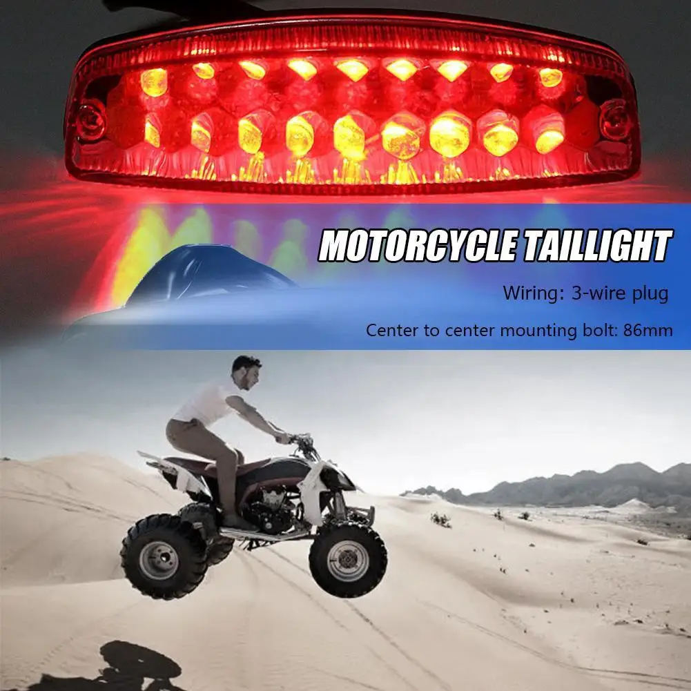 12V-16-LED-3-Wire-Tail-Brake-Stop-Lights-Motorcycle-Lighting-for-50cc ...