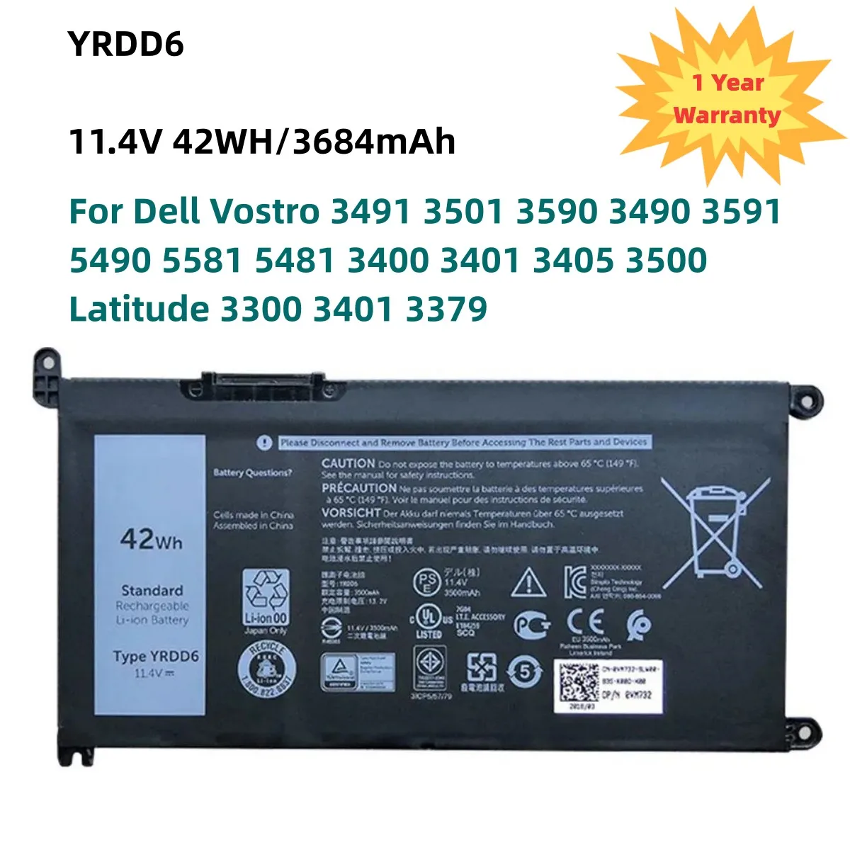 42WH-YRDD6-Battery-For-Dell-Vostro-3491-3501-3590-3490-3591-5490-5581-5481-3400-3401.jpg