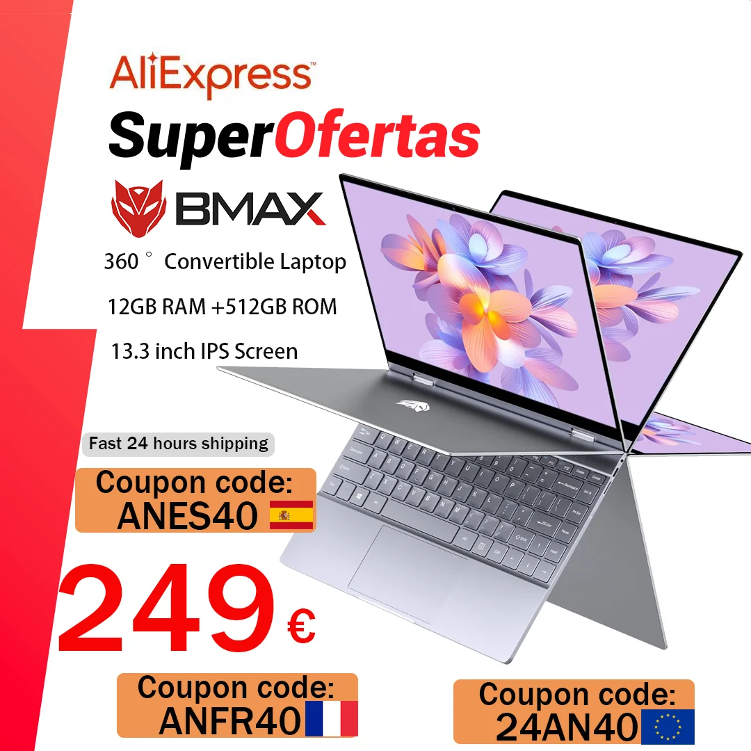 BMAX-Y13-Plus-Laptop-12GB-RAM-512GB-SSD-13-3-touch-screen-portatile ...