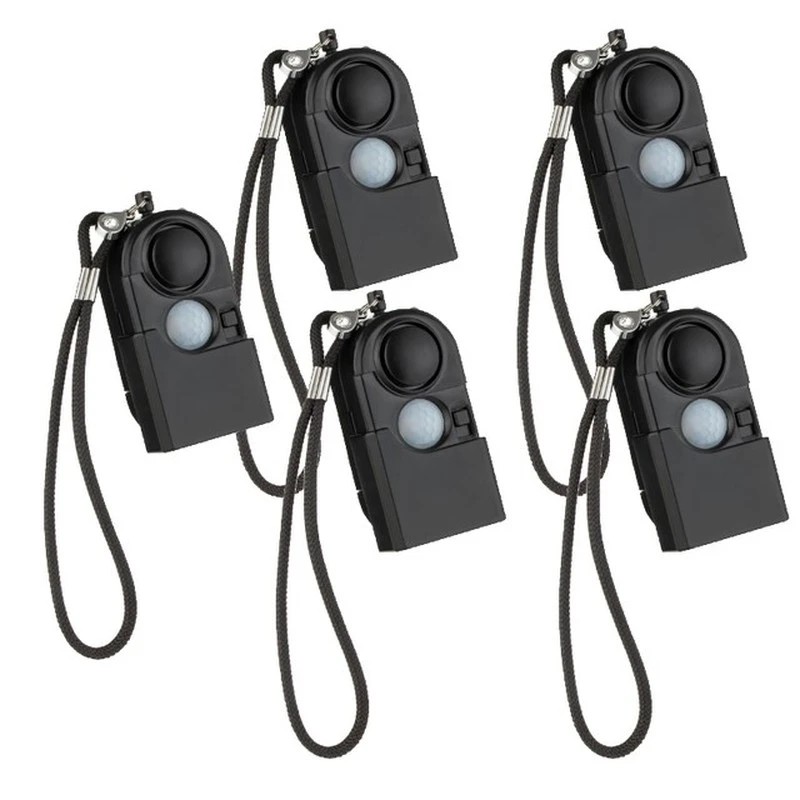 Camping Travel Portable Mini Pir Infrared Motion Sensor Detector Alarm ...