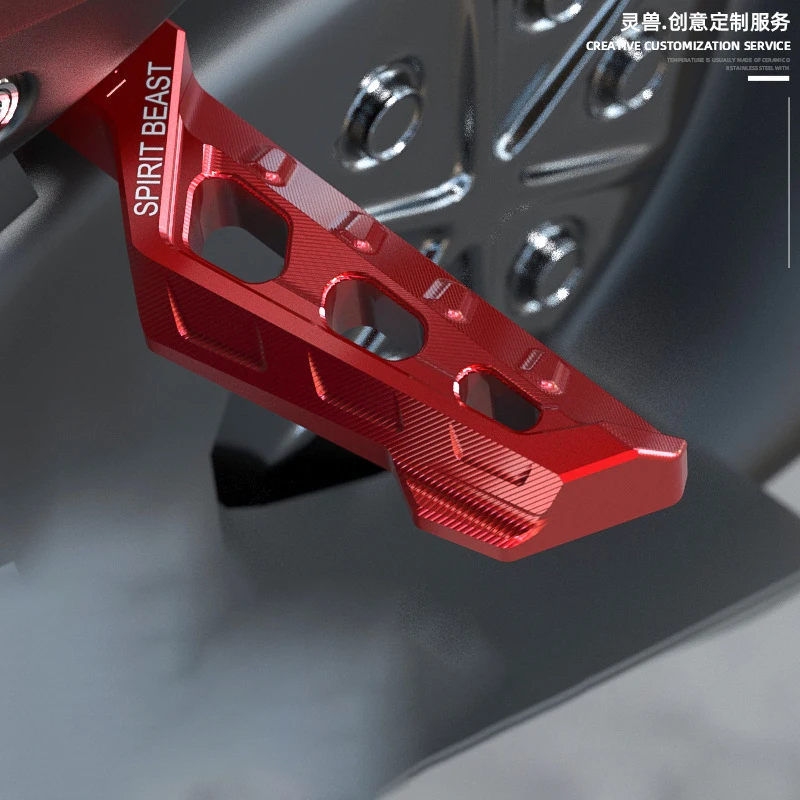 Spirit-Beast-Motorcycle-Rear-Pedal-Spinning-Pedal-Anti-slip-Rear-Pedal ...