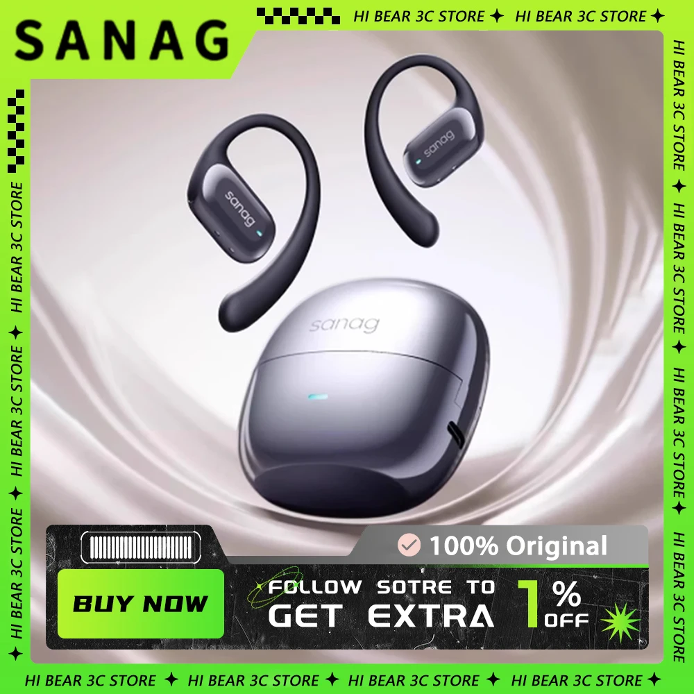 Sanag-G30-Earphone-Bluetooth-Open-Ear-OWS-Wireless-Headphones-HiFi ...