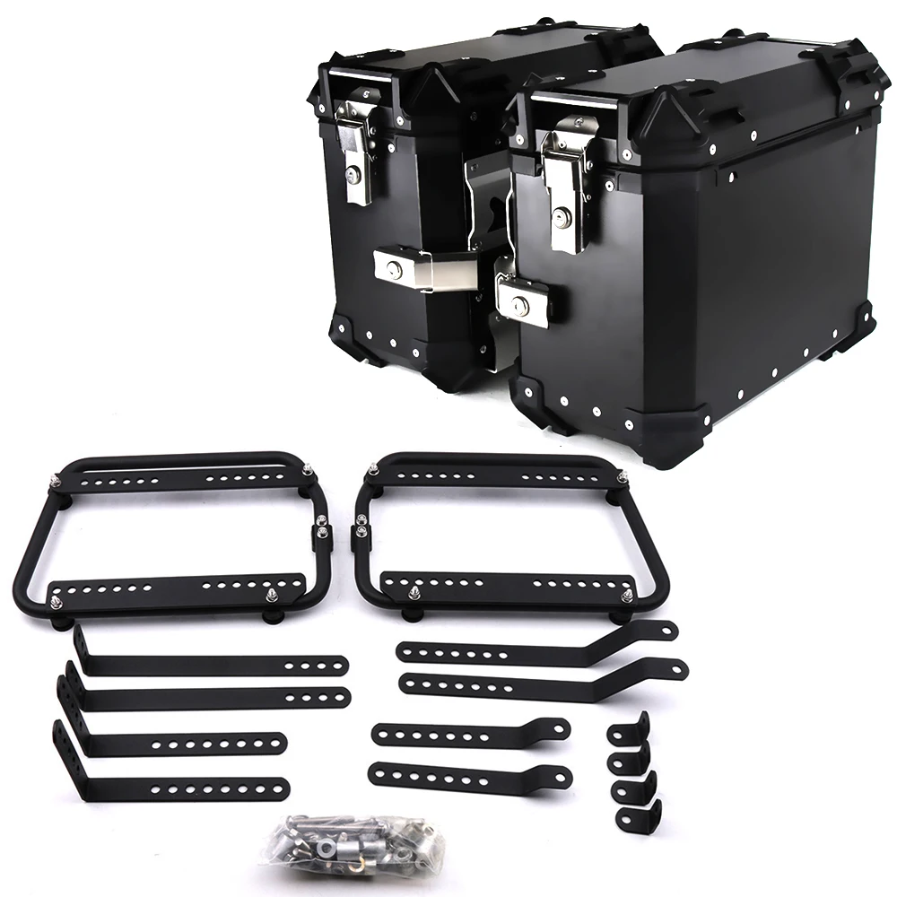 Motorcycle 38L Side Box For Kawasaki Yamaha Suzuki Honda universal ...