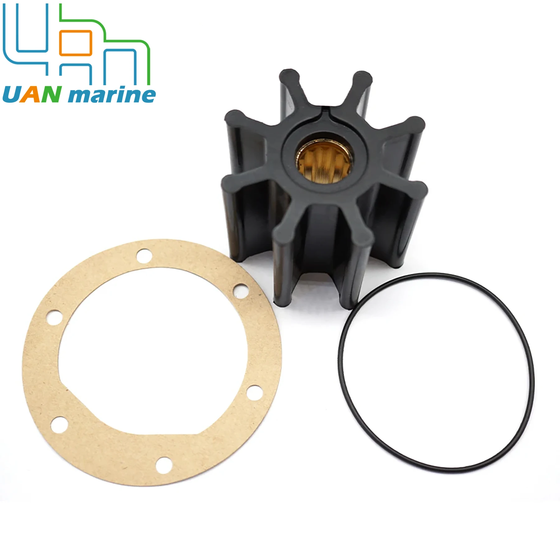 09-1028B Inboard Water Pump Flexible Impeller Kit for Johnson F4 17937 ...