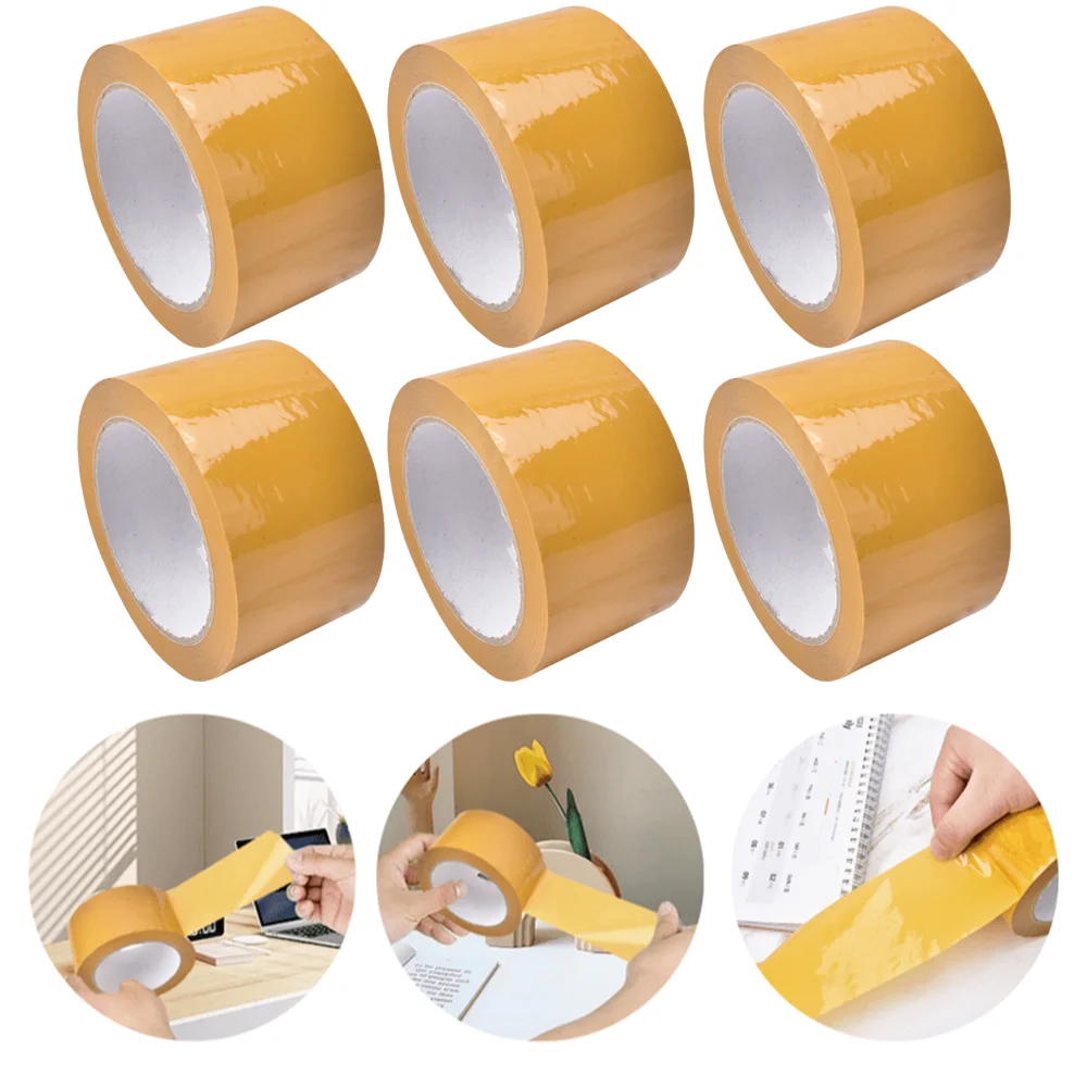 100-Yard-Roll-Heavy-Duty-Packing-Tape-Rolls-Clear-Packing-Tape-Fixed ...