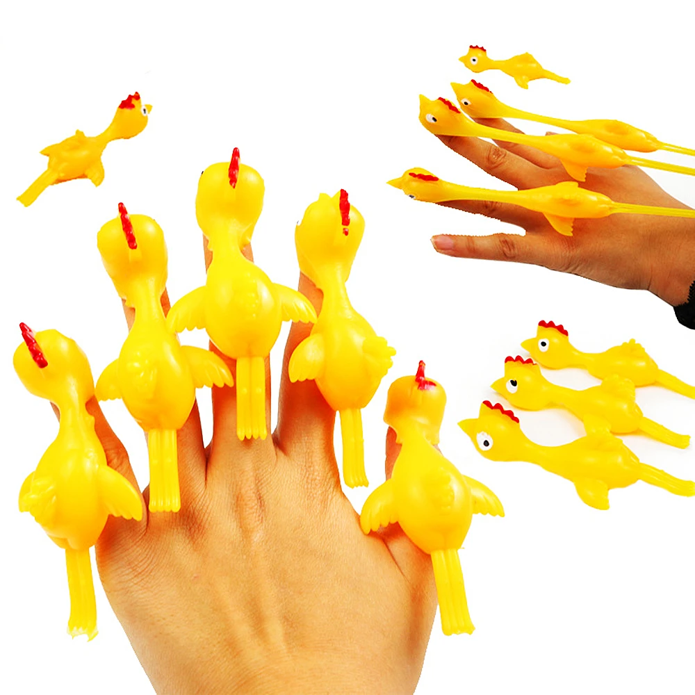 30Pcs-Fun-Soft-Plastic-Finger-Catapult-Chicken-Game-Kids-Birthday-Party ...