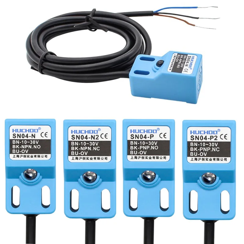 SN04-N SN04-N2 SN04-P SN04-P2 DC NPN PNP NO NC 4MM DC 10-30V SN04 ...