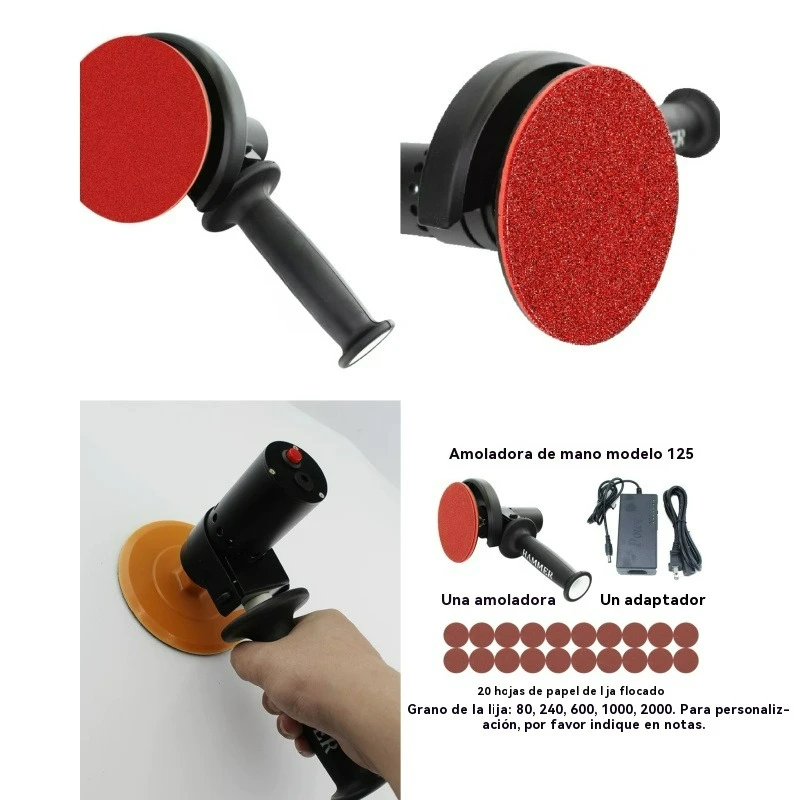 4-inch/5-inch Small Handheld Electric Suction Cup Grinder 4-inch High ...