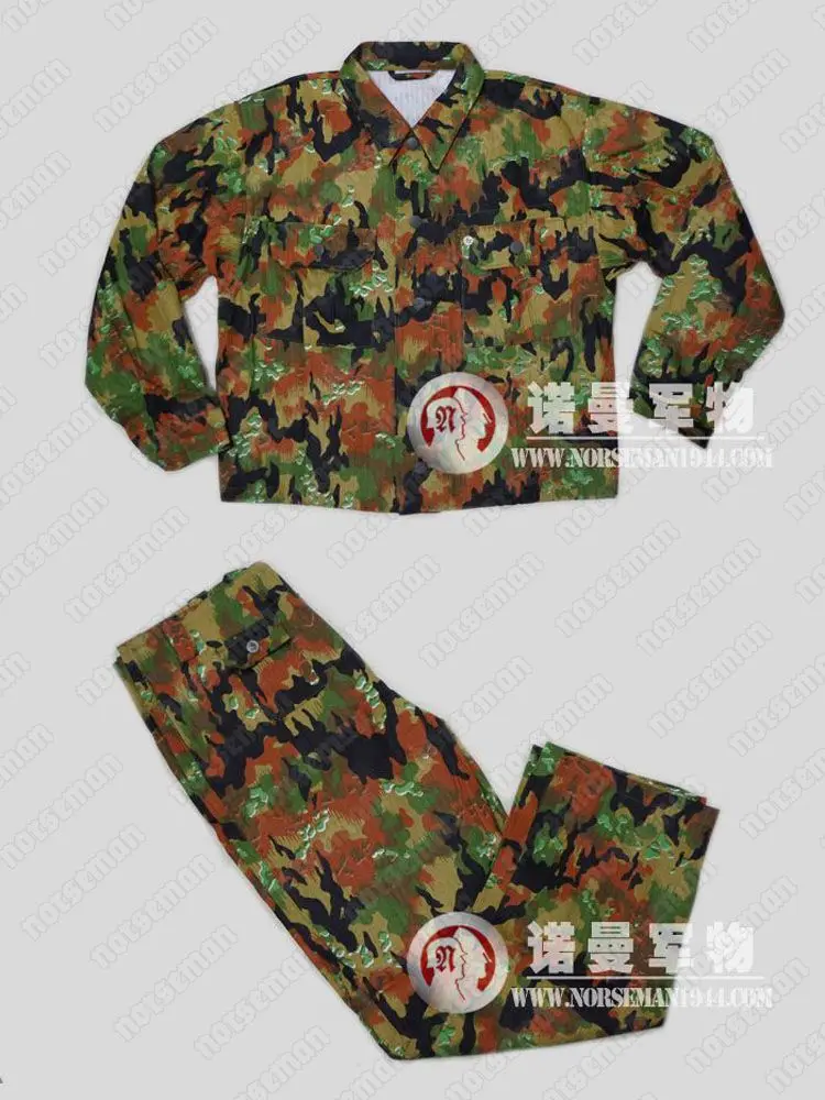 Reproduction German Elite M45 leibermuster camouflage field tunic and ...