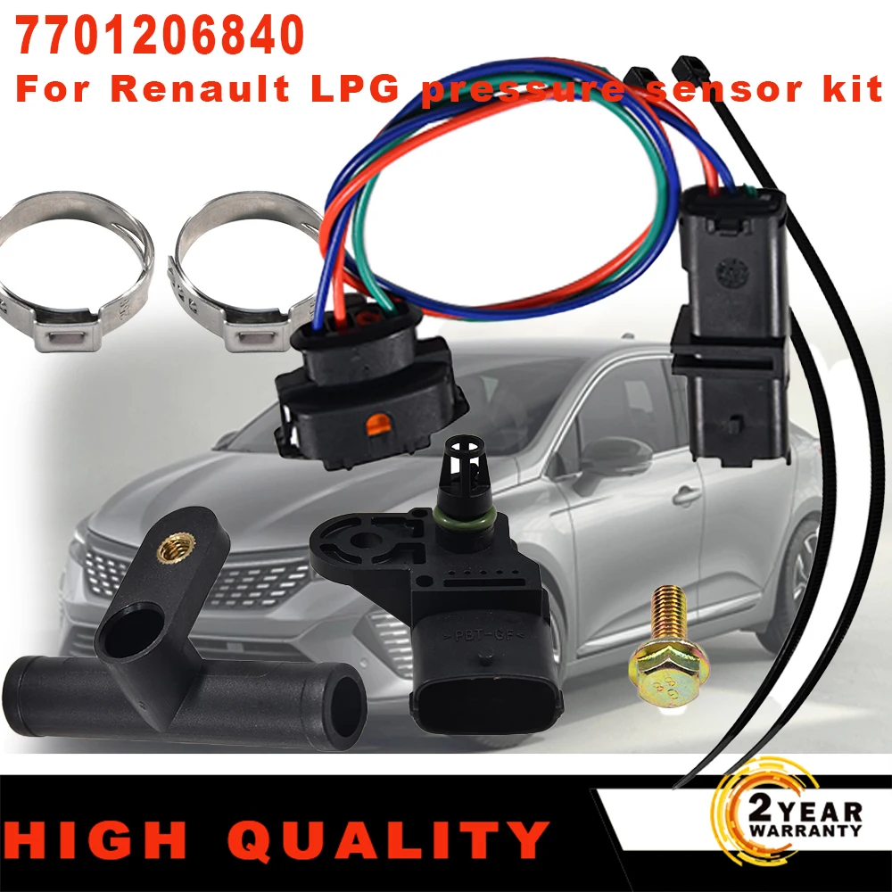 1 Set New Gas LPG System Service Pressure Sensor Kits 7701206840 For ...
