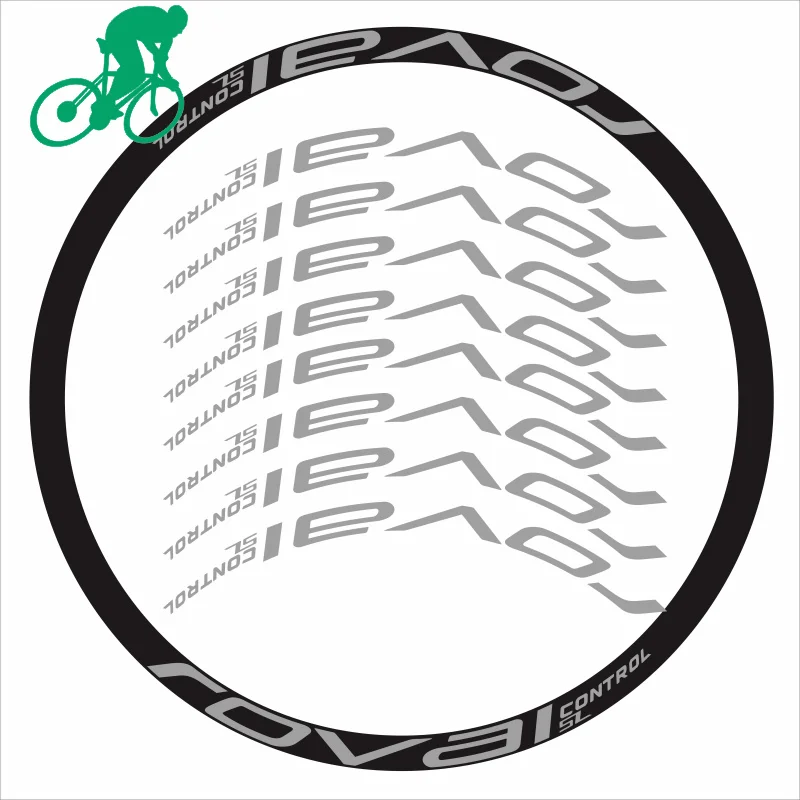 8pics-set-bicycle-stickers-mountain-bike-control-SL-29-inch-25mm-width ...
