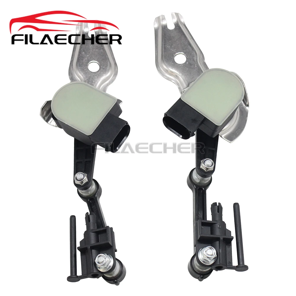 2Pcs Front Left and Right Height Level Sensors For Audi Q7 2007-2009 ...