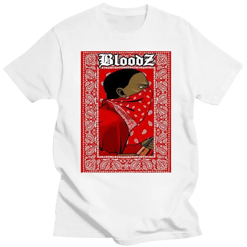 Camiseta-de-Blood-Gang-Bloodz-Top-Gang-Gangsta-Gangster-America-Red ...